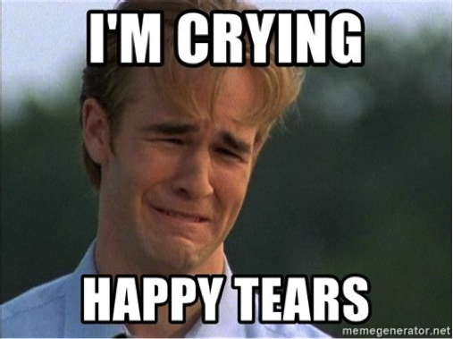 Happy Tears Memes Sticker Happy Tears Great Gatsby