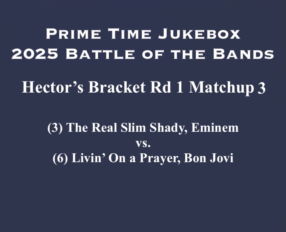 2025 Battle of the Bands: The Real Slim Shady vs Livin on a Prayer ...